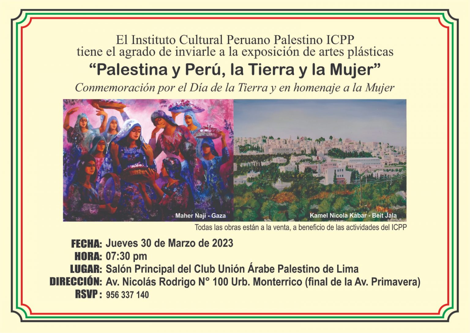 Ciencia – Arte Pictórico-Escultura & Cultura (30-03-23): Exposición de ...