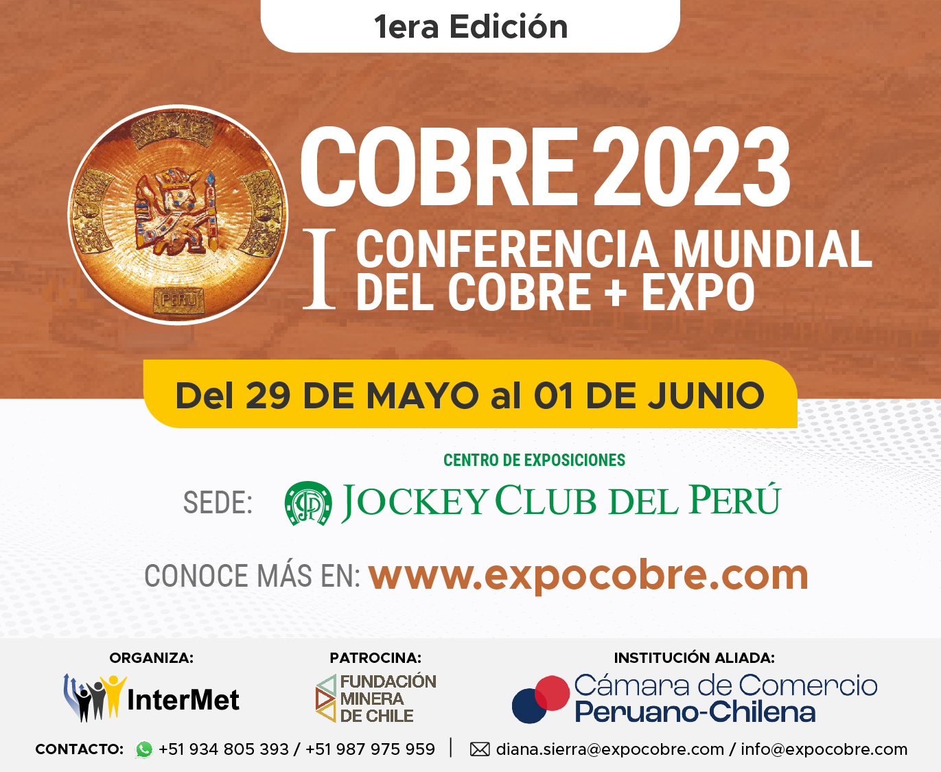 COBRE 2023 - I Conferencia Mundial del Cobre + Expo / CLAUSURA - Revista Prospectivistas ...