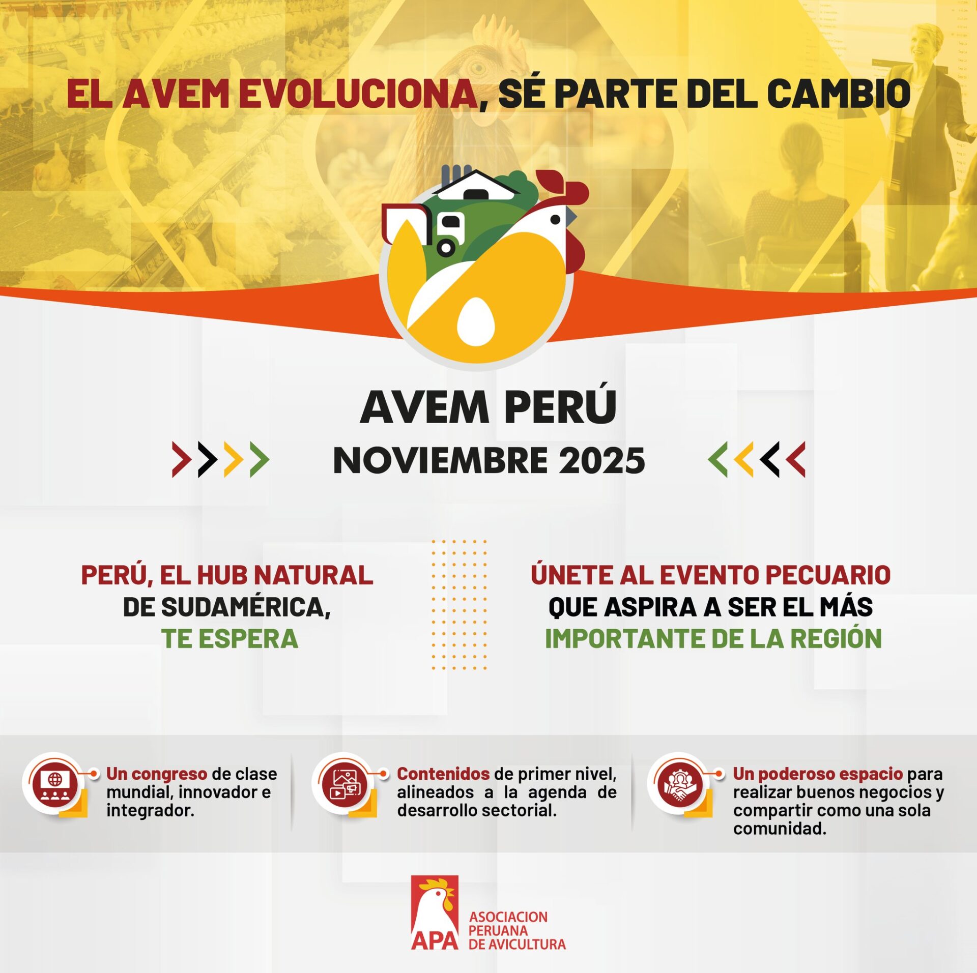 Congreso Peruano de Avicultura AVEM - noviembre 2025. - Revista Prospectivistas - Revista ...